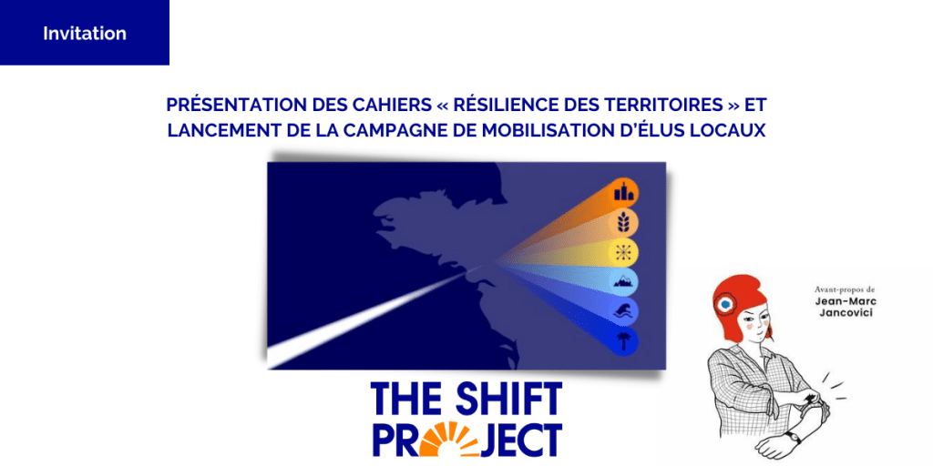 Webinaire Résilience des territoires - The Shift Project - Digital Aquitaine