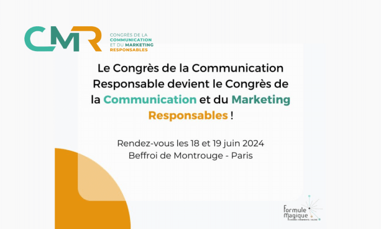 Le Congrès de la Communication et du Marketing Responsables (CMR) 2024 ...